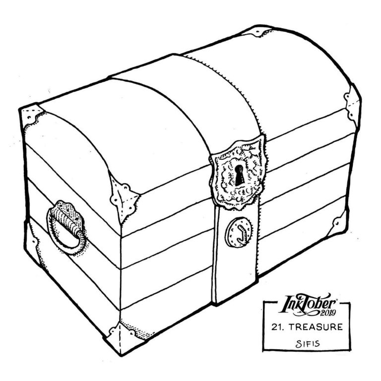 Treasure – Marker sketch | sifis.gr